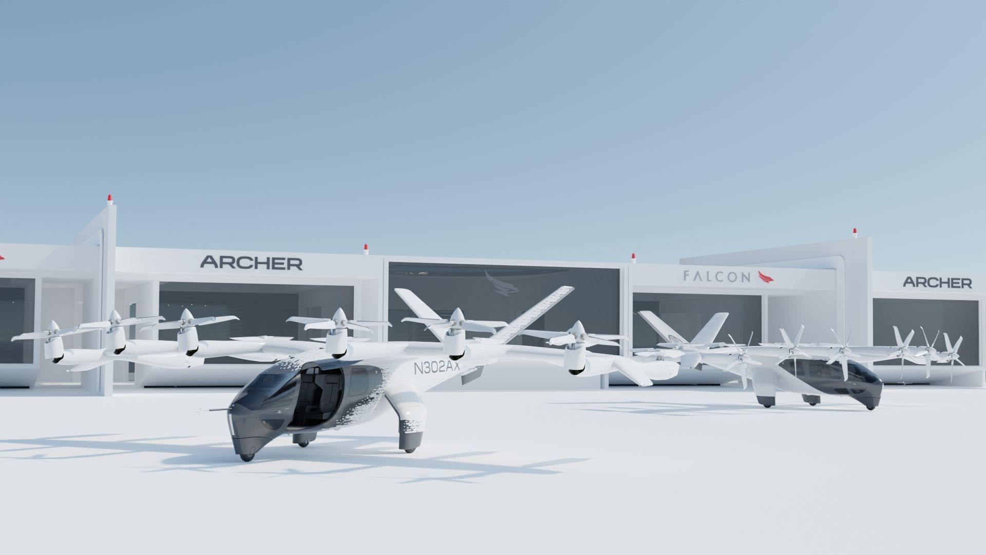 Archer Midnight EVTOL Extended version