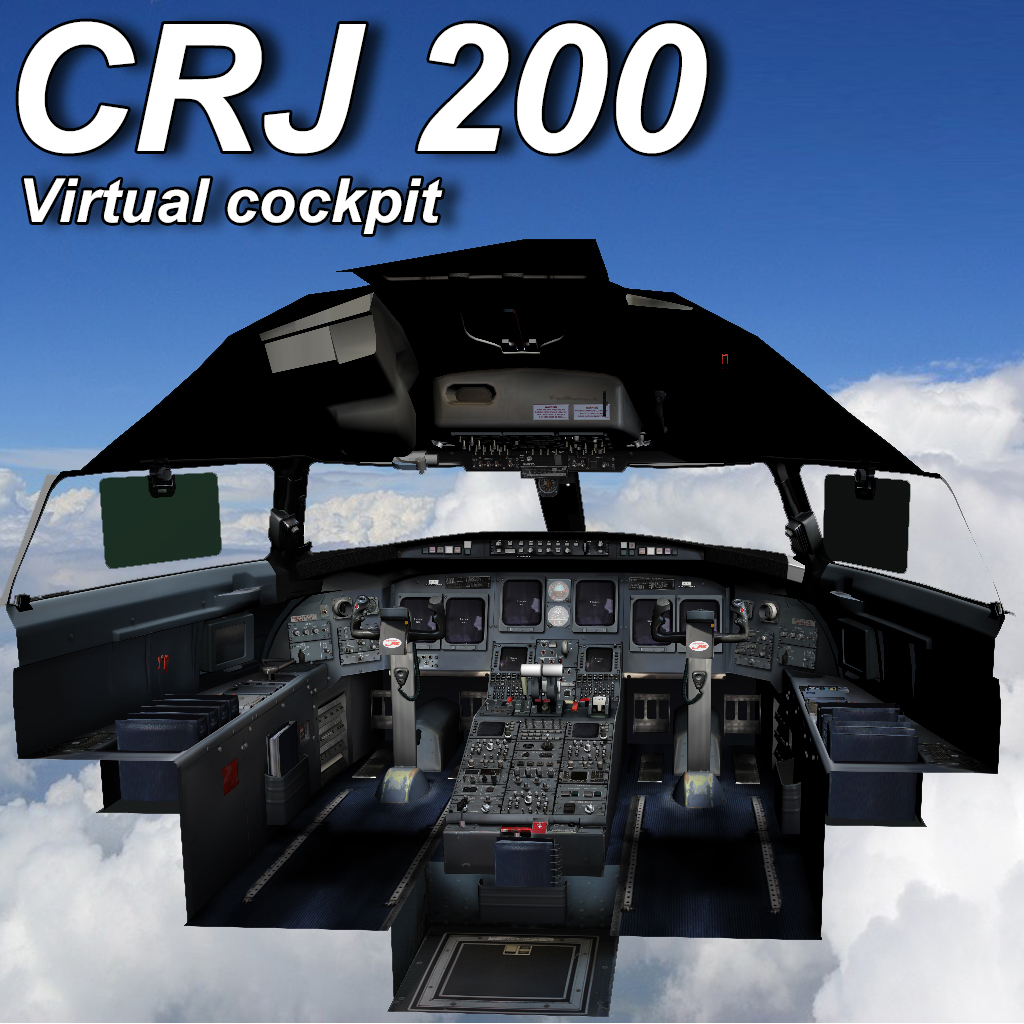 CRJ 200 Virtual cockpit | C-MES Solutions Ltd.